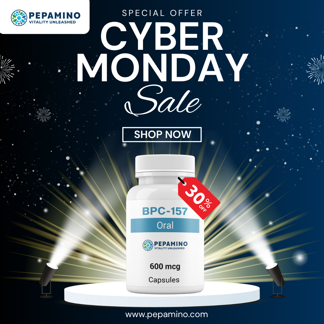 BPC-157 600mcg Capsules | Healing Support at Pepamino